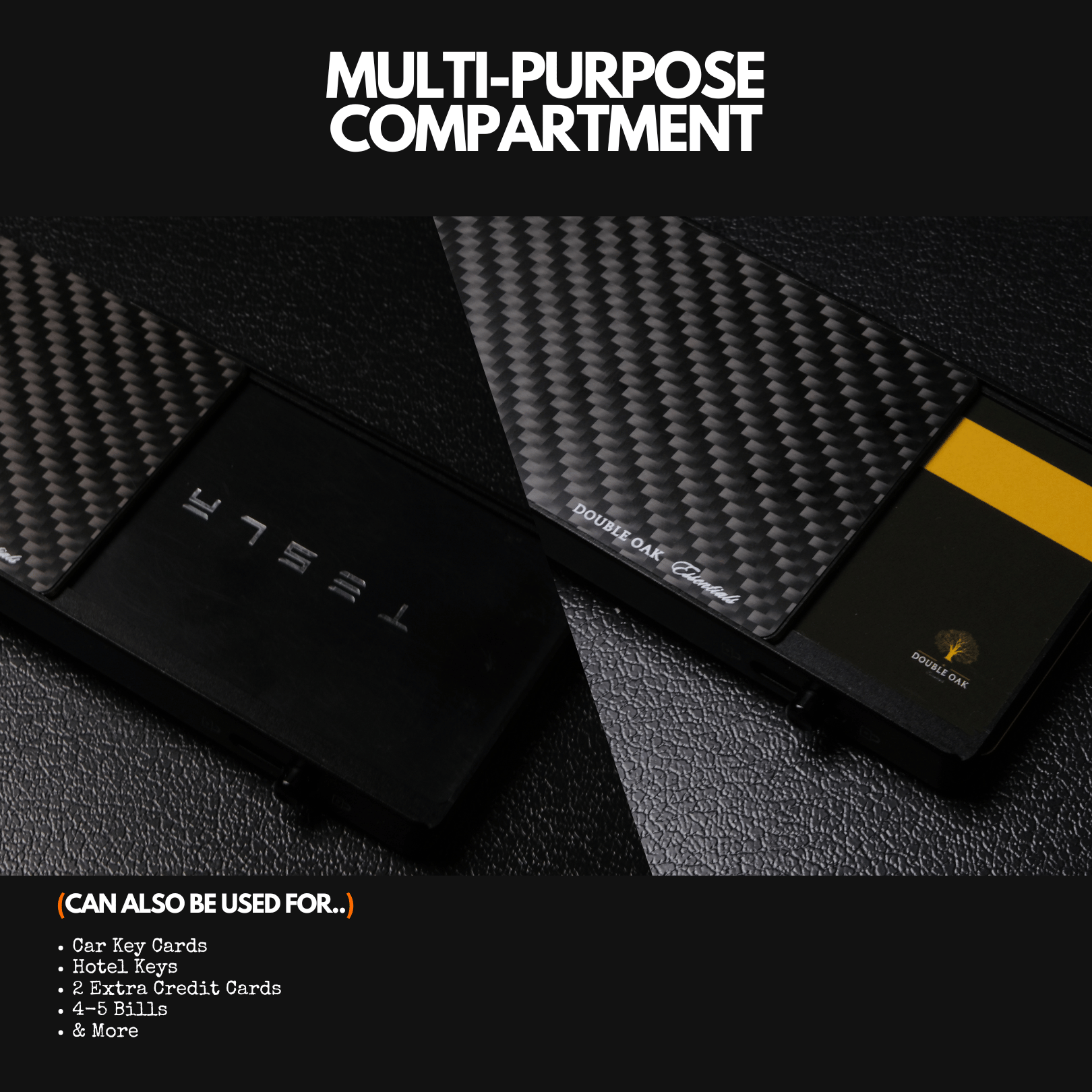 Carbon Fiber TRAK Wallet – Double Oak Essentials