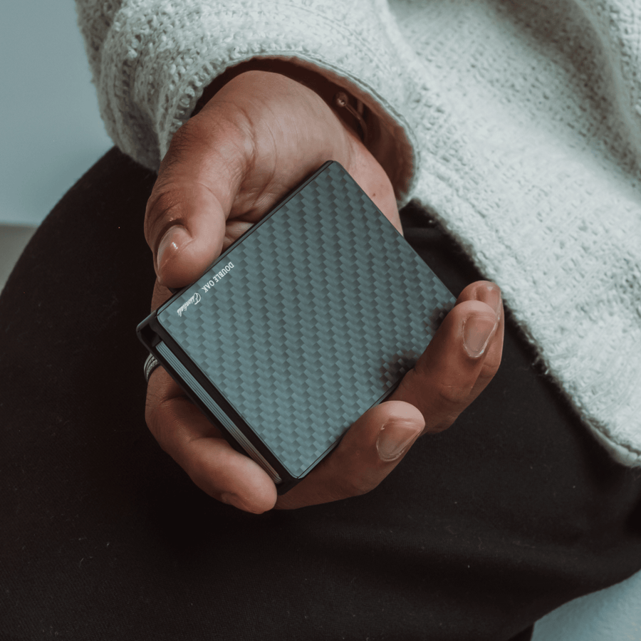 Carbon Fiber TRAK Wallet – Double Oak Essentials