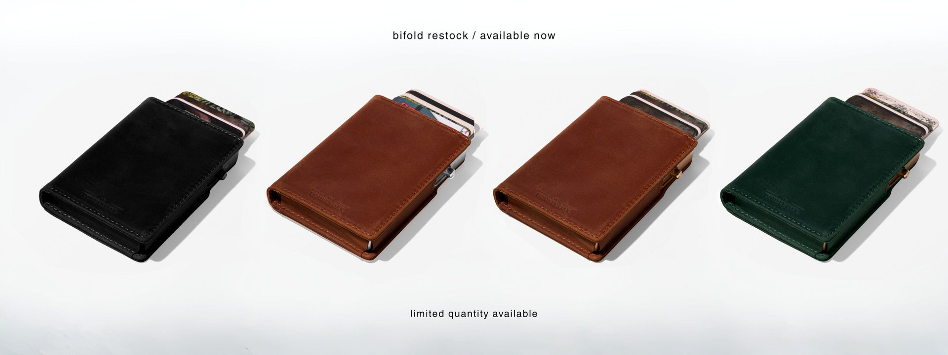 Bifold Wallets – Double Oak Essentials